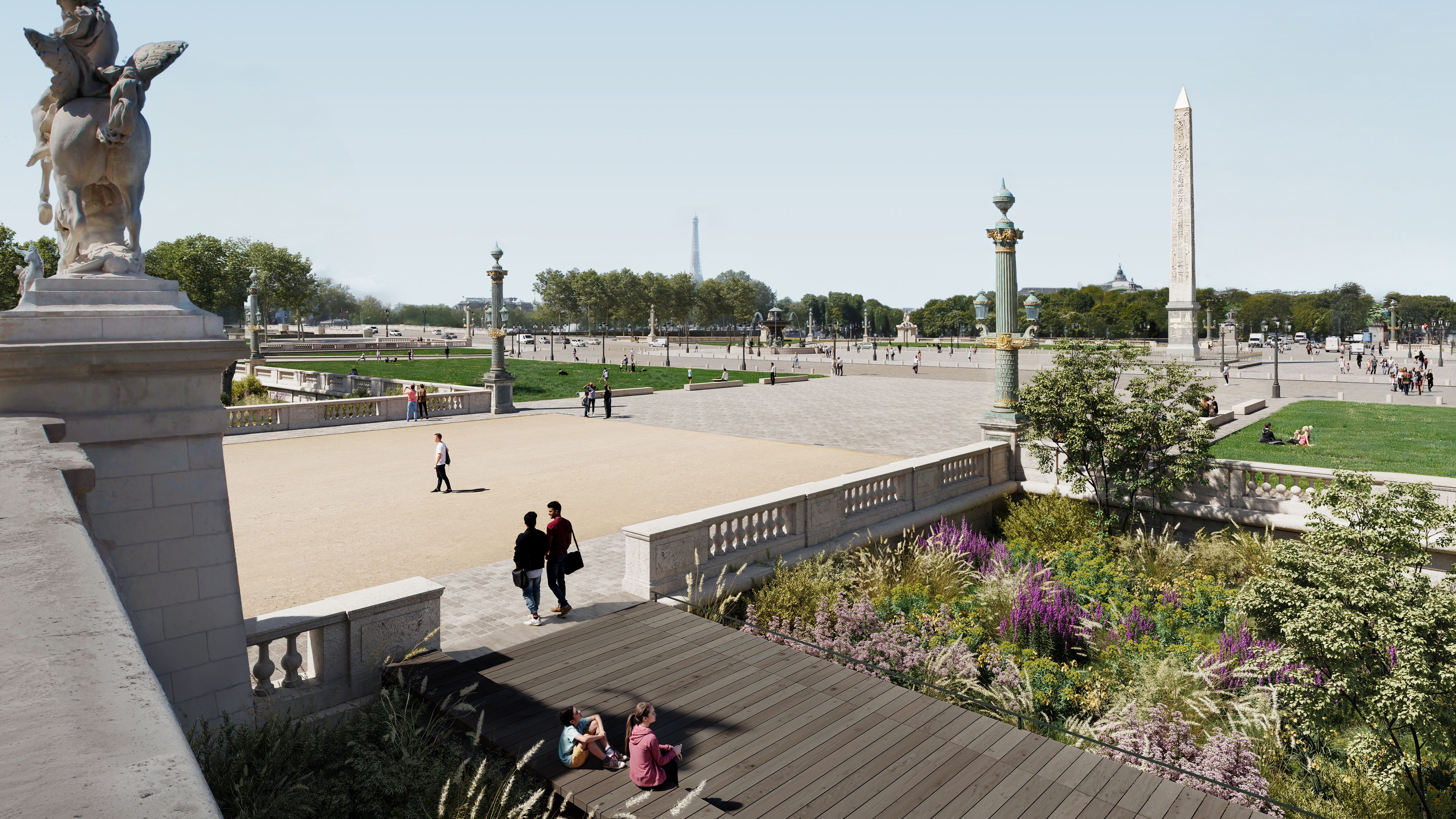 Paris : Philippe Prost met la dernière touche à l'AVP de la place de la ...